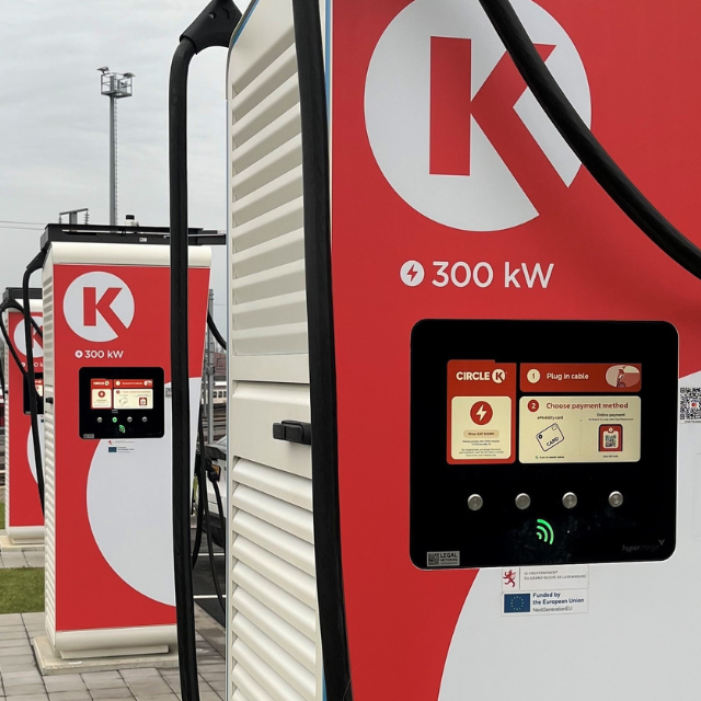 Recharge électrique en station | Circle K
